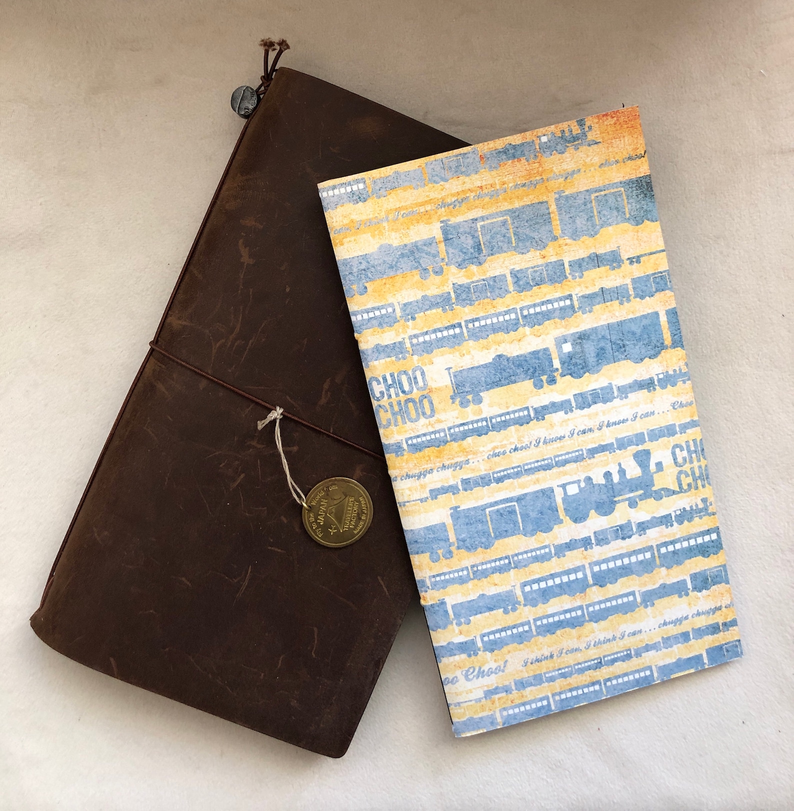 Traveller Notebook Traditional Sized Notebook White and Black | Etsy