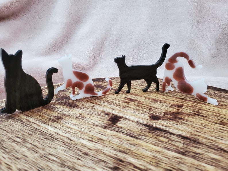 Custom Cat Keychains & Magnets Cat Animal Pet Stocking - Etsy