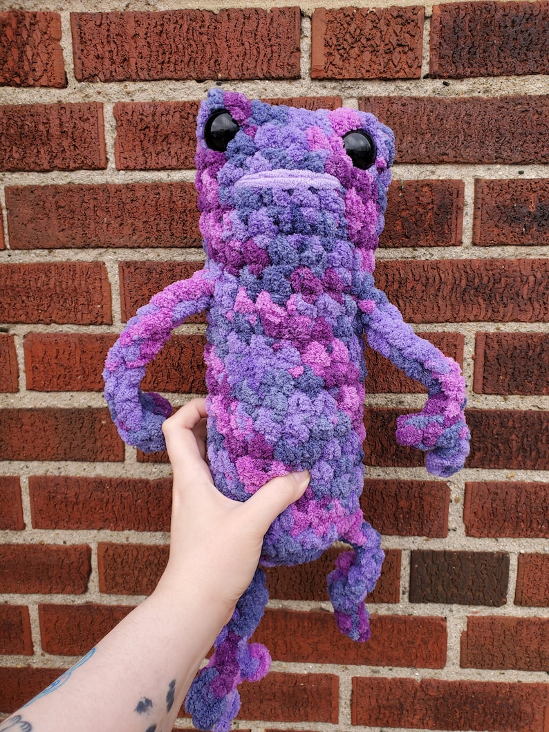 Jumbo Leggy Frog, Frog Plushie, Stuffed Animal, Plushie, Handmade ...