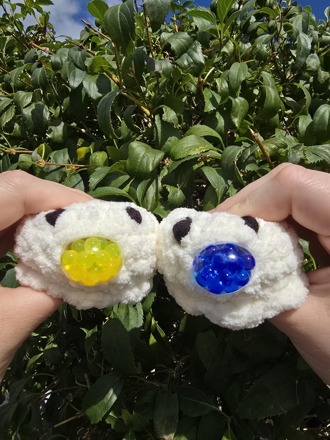 Spew-ky Specter Stress Ball Amigurumi, Fidget Toy, Stress Relief, Toy ...