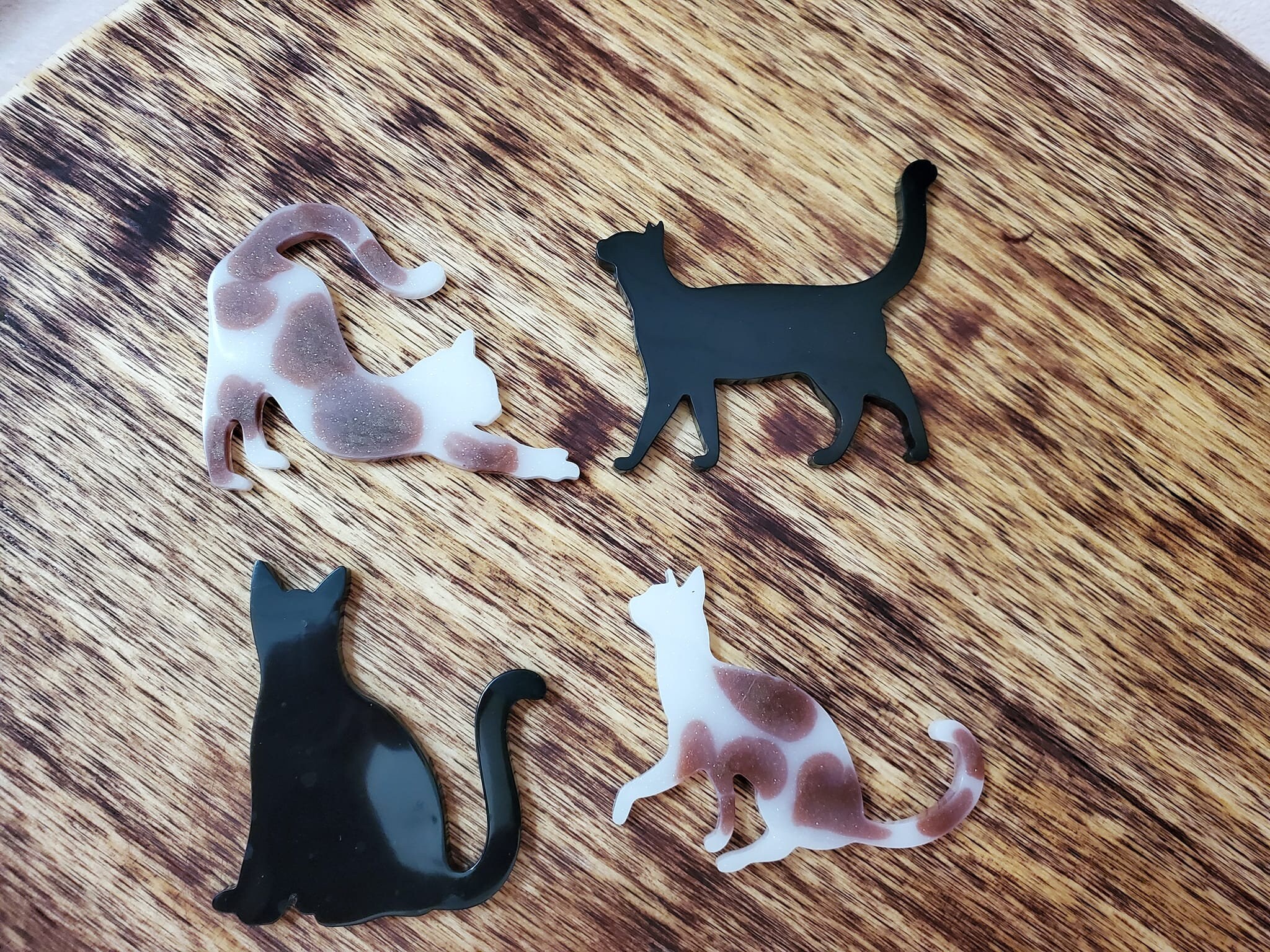 Custom Cat Keychains & Magnets, Cat, Animal, Pet, Stocking Stuffer ...