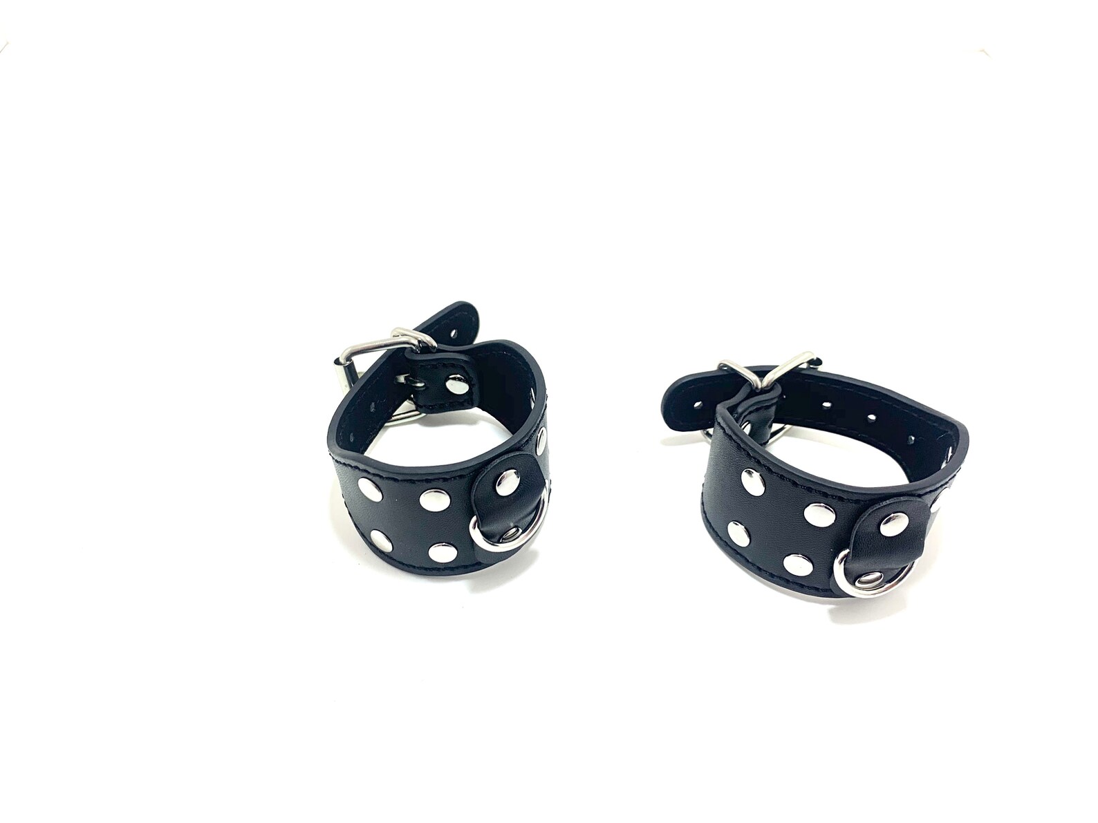 Black Simple Handcuffs Gentle Wrist Cuffs Minimalistic - Etsy