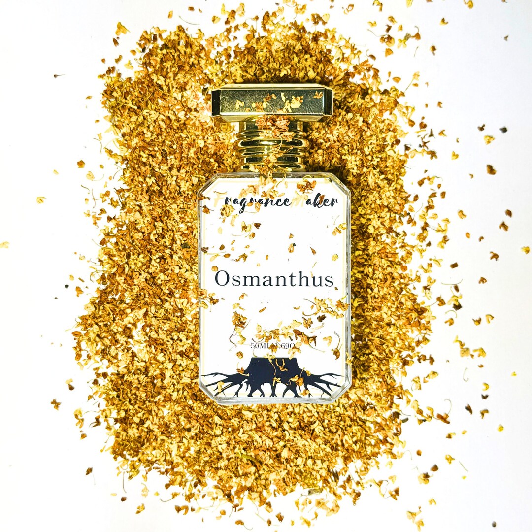 Osmanthus Apricot Perfume | Powdery Amber Floral, Autumn Scent - Etsy