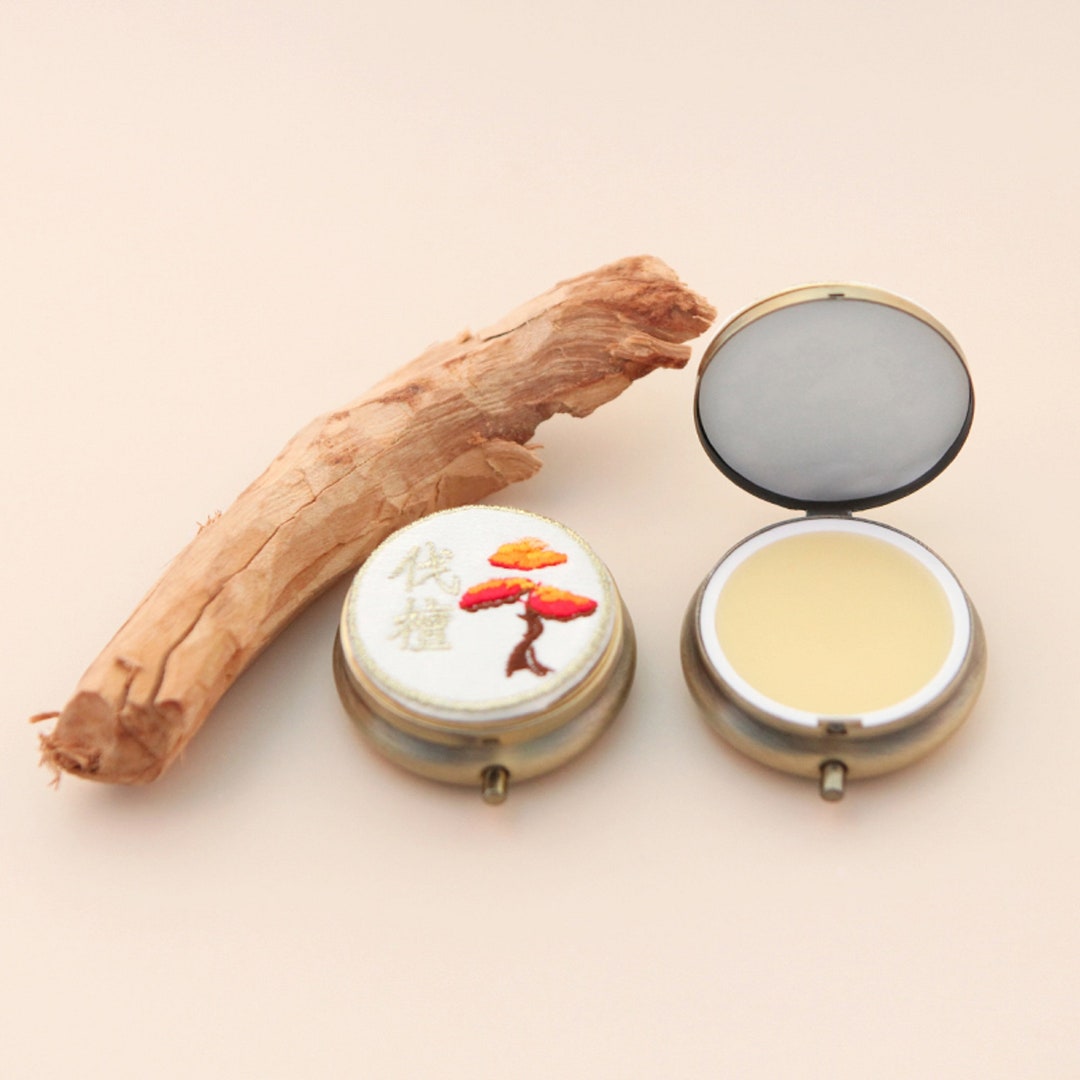 Sandalwood Solid Perfume Balm / Natural Body Oil / Organic Perfume ...