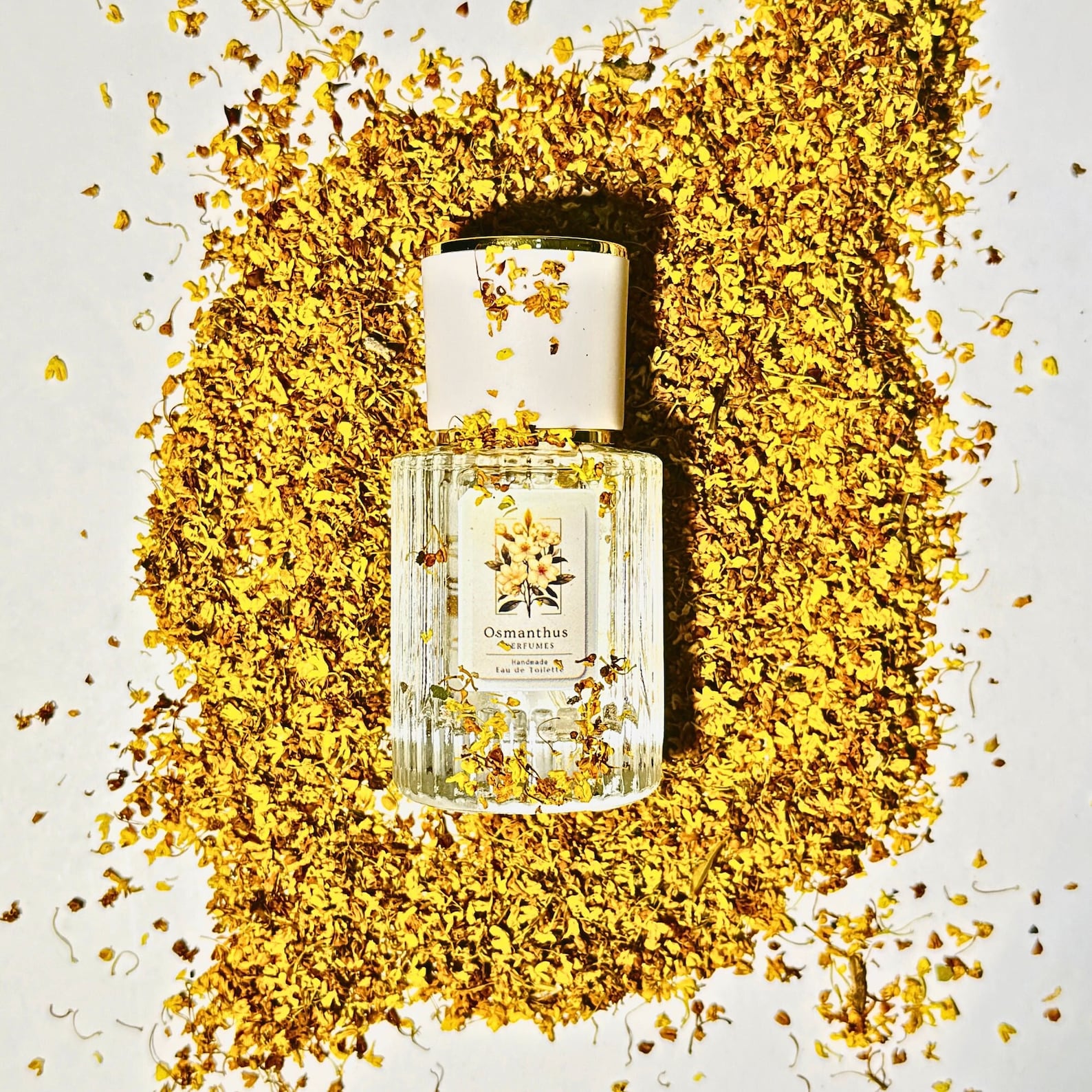 Handcrafted Osmanthus Perfume for Women - Floral Laurel Scent, Natural ...