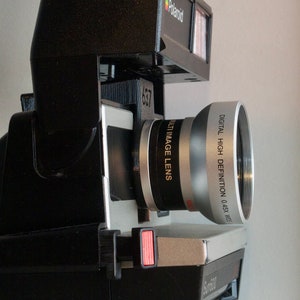 The 637 | 37mm Lens Adapter for Polaroid 600 Speed Clamshell Cameras - Etsy