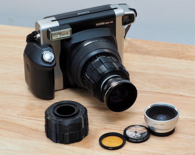 Instax Wide 37mm Lens Adapter for 300/210 Cameras the Wide-37 - Etsy