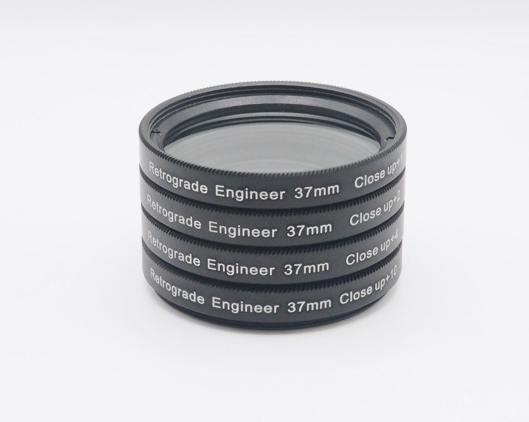 Macro Lenses 37mm - Retrograde Engineer 4pcs Kit With 1x, 2x, 4x, 10x ...