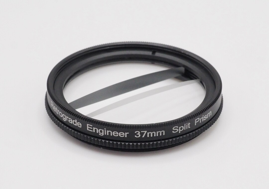 Split Prism Filter 37mm - Blur Effect for Digital and Film Cameras - Etsy