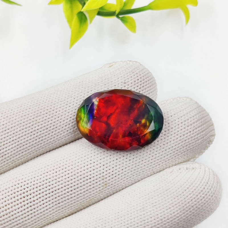 Natural Ammolite Bracelet - Etsy