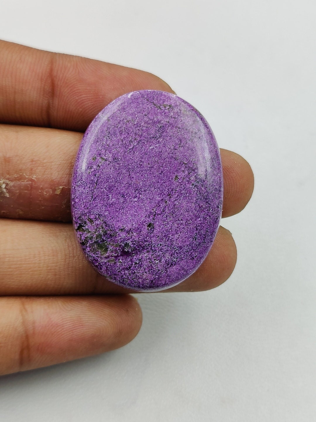 Designer Natural Purpurite Gemstone, Best Quality Purpurite Cabochon ...