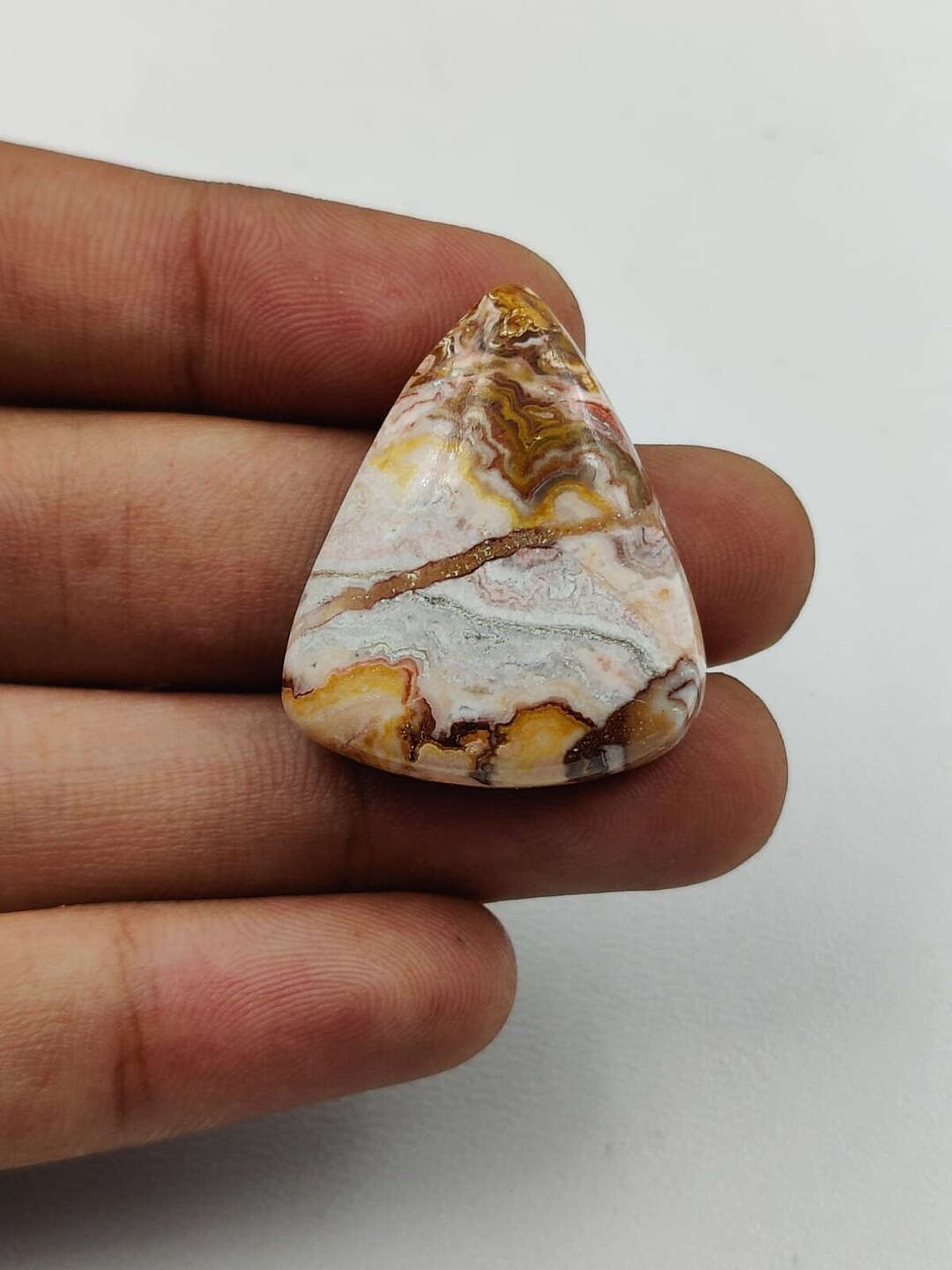 Natural Rosetta Jasper Gemstone, Beautiful Rosetta Jasper for Handmade Jewelry Making Stone ...