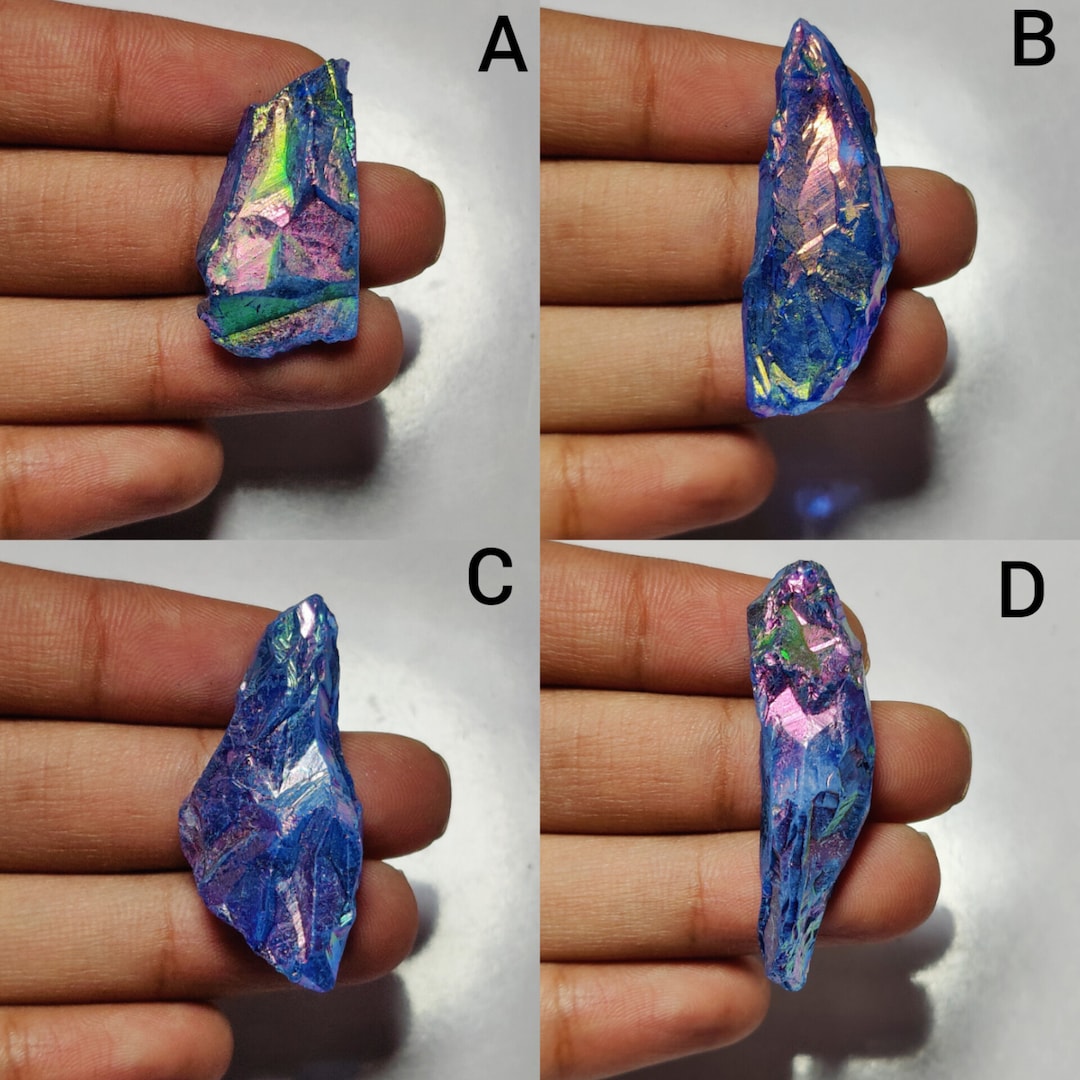 Beautiful Crystal Blue Titanium Shards Use for Making - Etsy