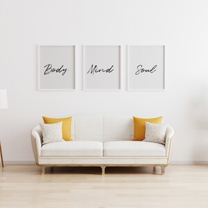 Mind - PRINT - Wall Art, Quote Print, Typography, Custom Quote Design ...