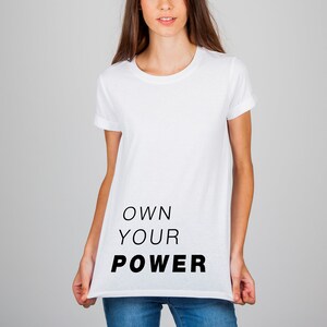 Own Your Power PRINT and PNG Wall Art Quote Print | Etsy
