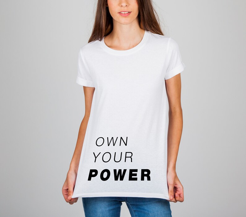 Own Your Power - PRINT and PNG - Wall Art, Quote Print, Typography ...