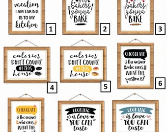 Funny Food Poster - Etsy