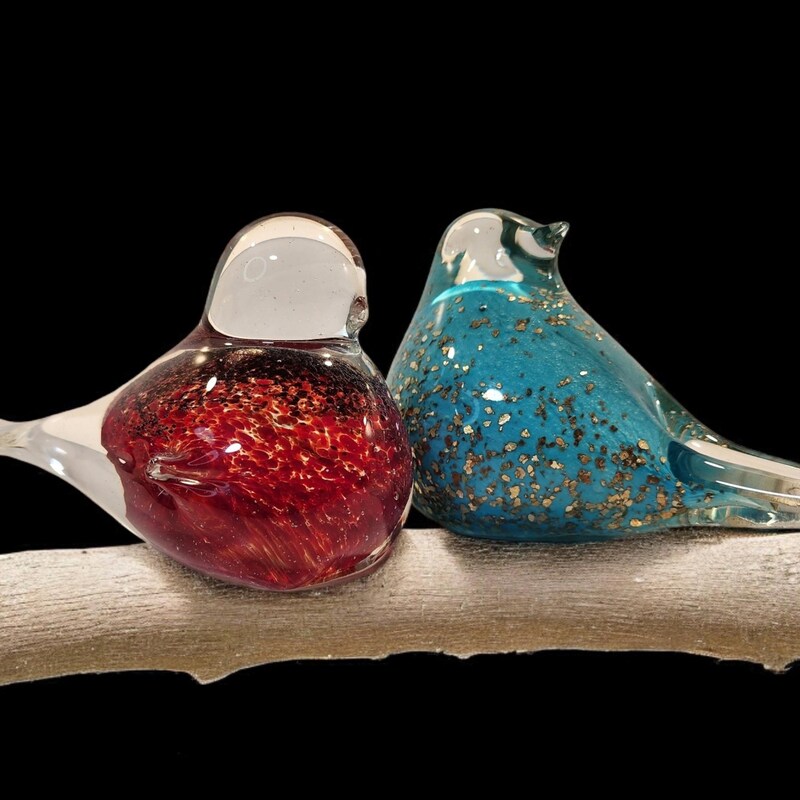 Glass Birds - Etsy