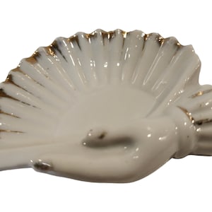 Vintage White With Gold Hand Holding Trinket Dish Made in Japan Kitsch ...