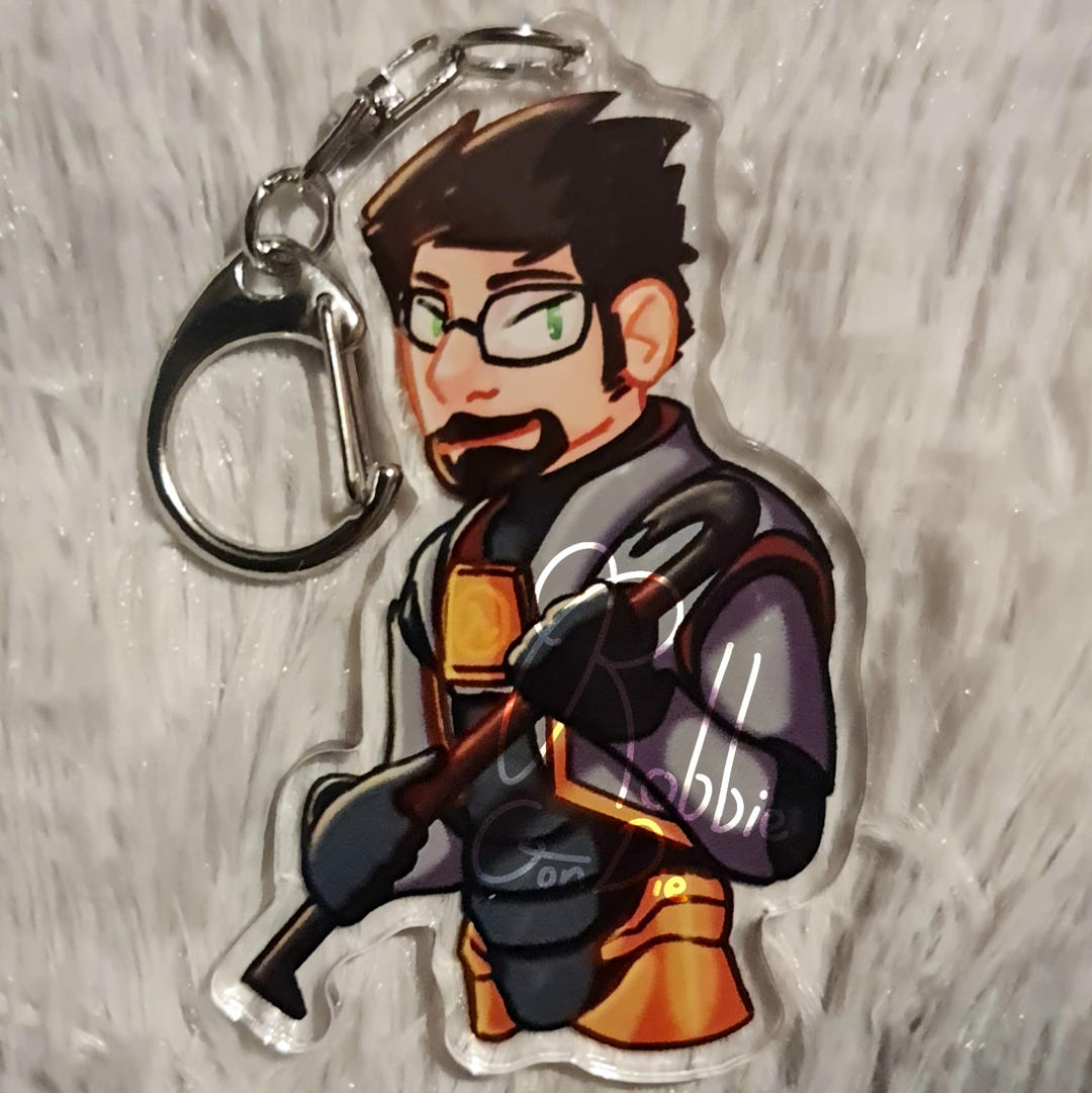 Half-life 2 Gordon Freeman Keychain - Etsy