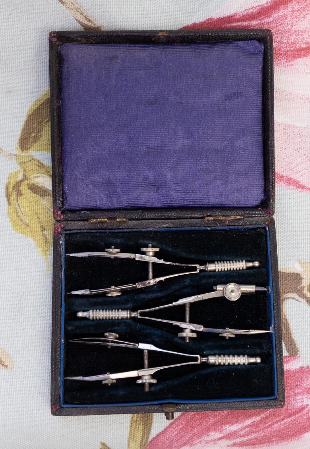 Victorian Miniature Architectural Draftsman's Boxed Set: Compass and ...