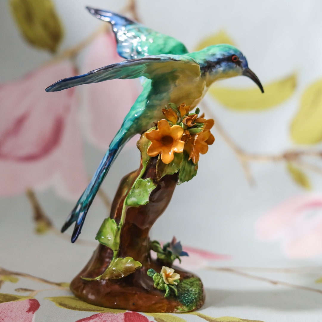 Beautifullly-observed Hand-painted Crown Staffordshire J T Jones ...