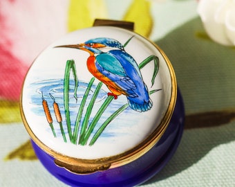 Enamel Trinket Box | Etsy