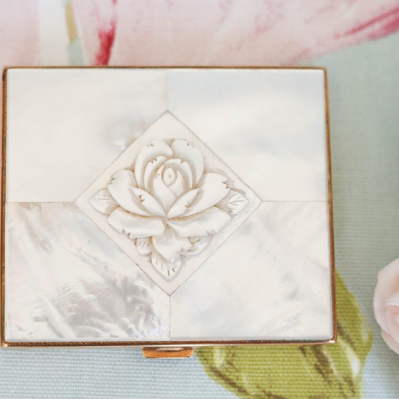 Pearl Compact - Etsy