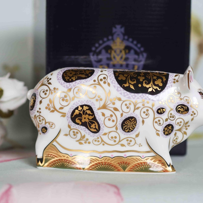 Large Porcelain Pigs - Etsy UK