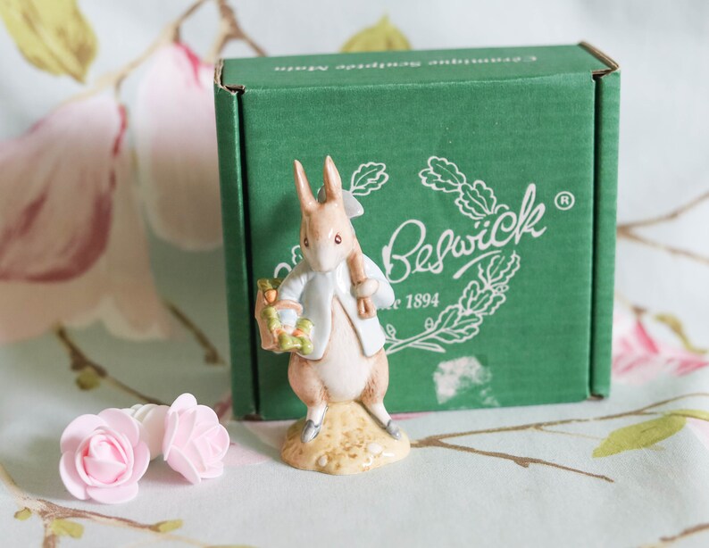 Boxed Royal Doulton Beswick Peter Rabbit Gardening beatrix - Etsy