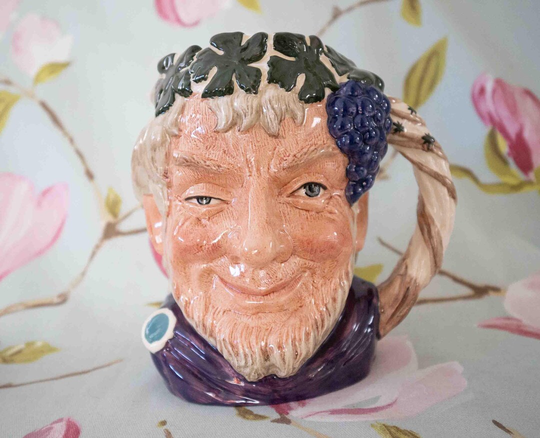 Royal Doulton Bacchus Large Toby Jug: for Wine and Pleasure Lovers - Etsy