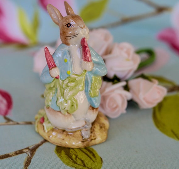 Royal Albert Peter Rabbit Eats a Radish beatrix Potter: | Etsy