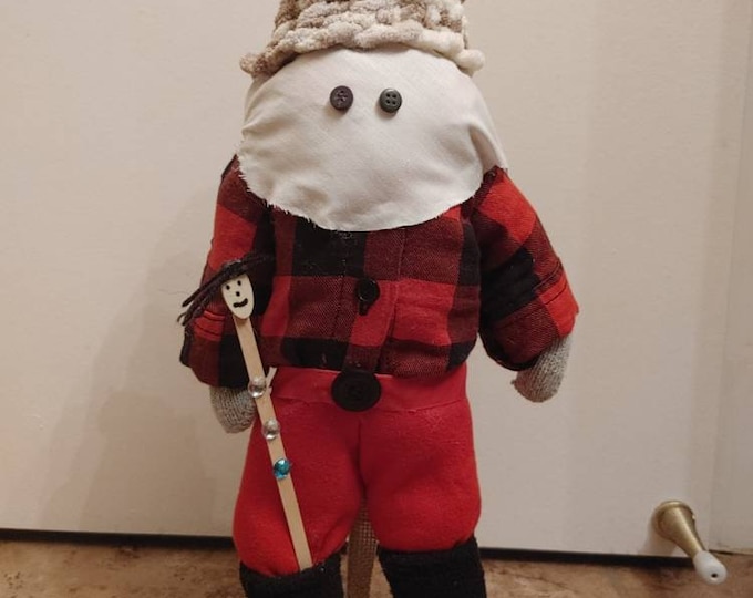 Newfoundland Mummer Figure.. Made With a Wooden Frame , Clothing and ...