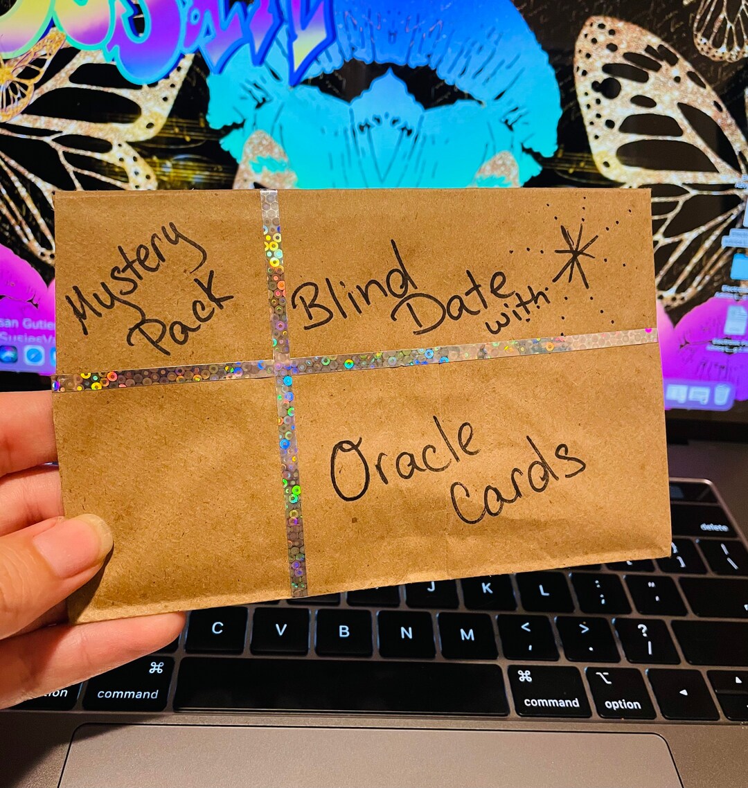 Oracle Cards Mystery Pack, Blind Date With - Etsy