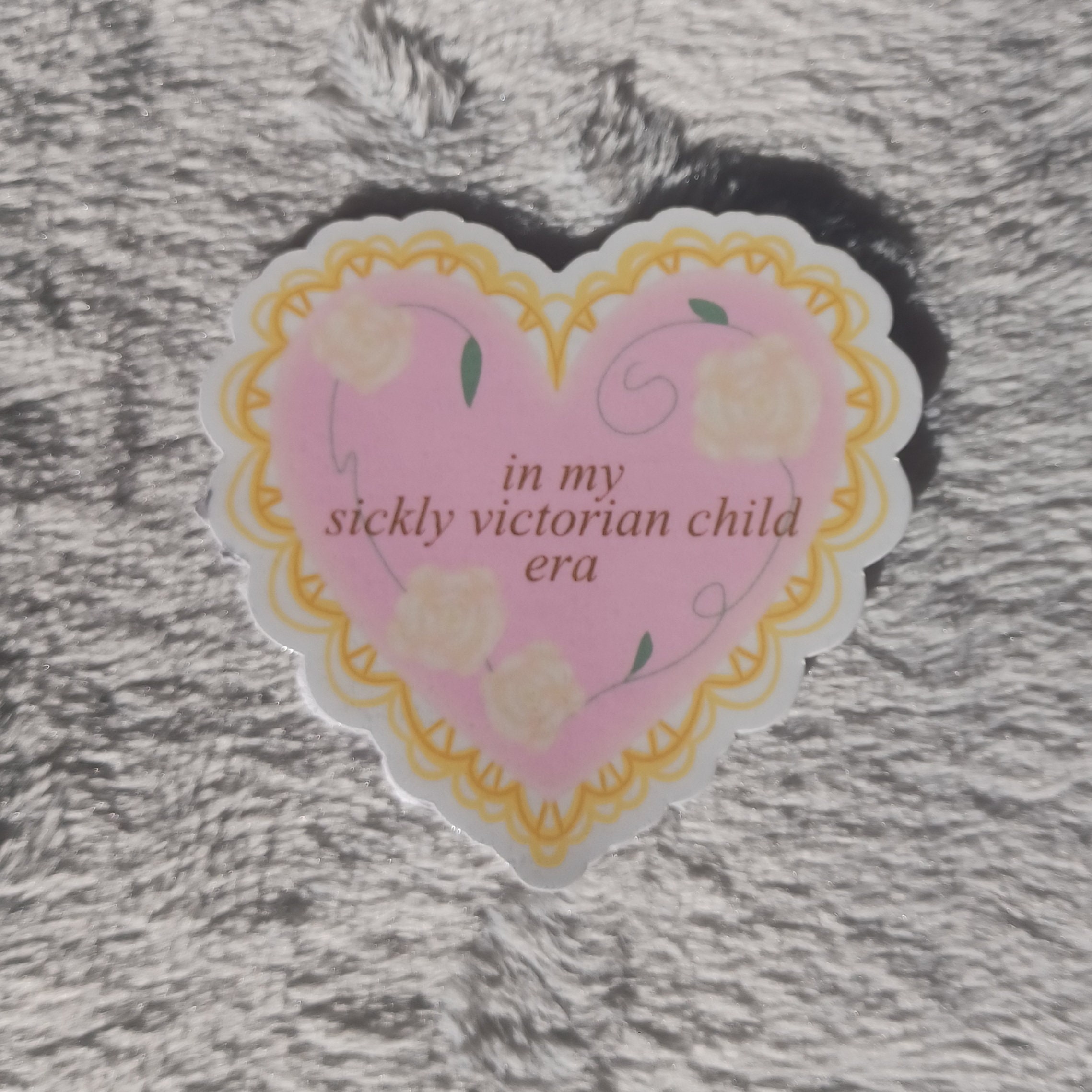 Sickly Victorian Child Era Sticker - Etsy