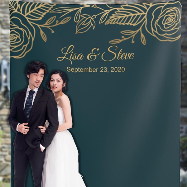 Emerald Green Picture Backdrop - Etsy