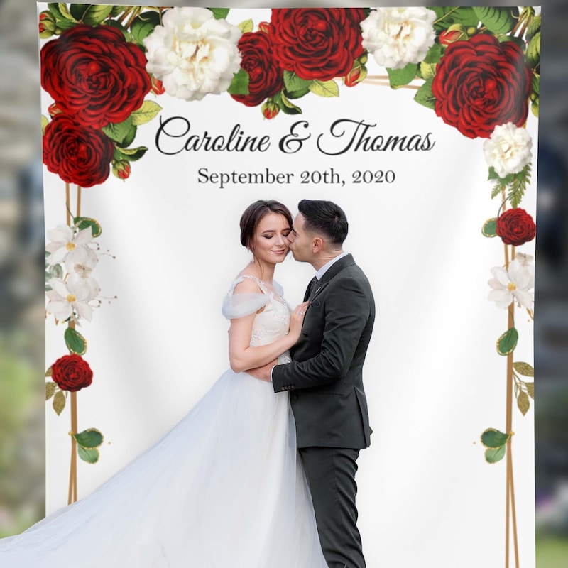 Red Wedding Decor - Etsy