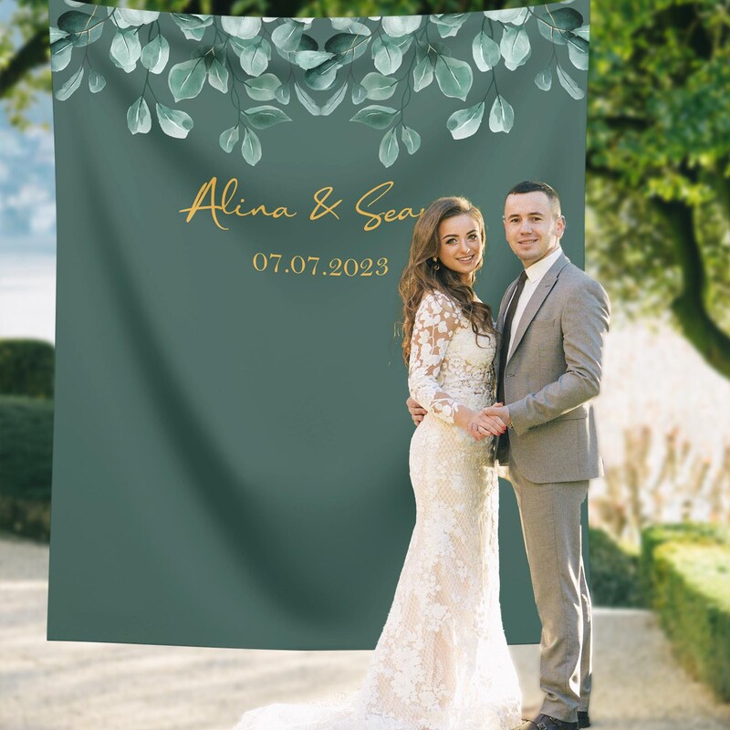 Greenery Backdrop - Etsy