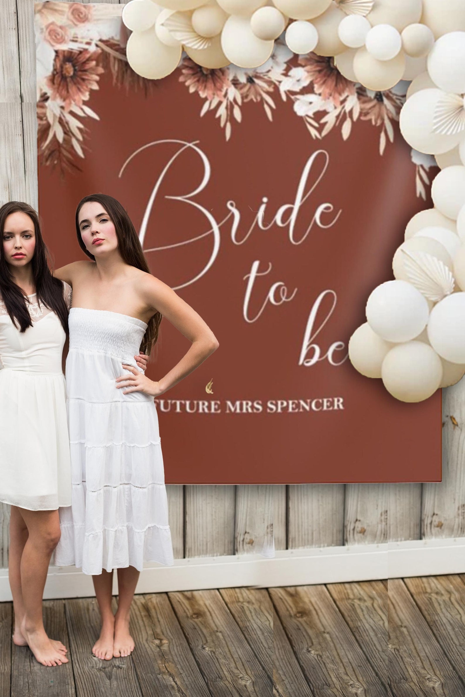 Bride to Be Hen Party Backdrop, Bachelorette Party Decorations, Future ...