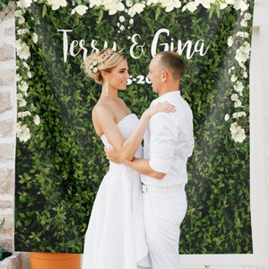 Grass Wall Backdrop, Wedding Backdrop, Grass Backdrop, Custom Backdrop ...
