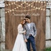 Rustic Wedding Reception Backdrop Backyard Wedding Photo Booth ...