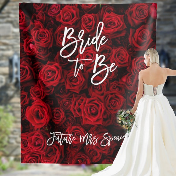 Bride to Be Backdrop - Etsy