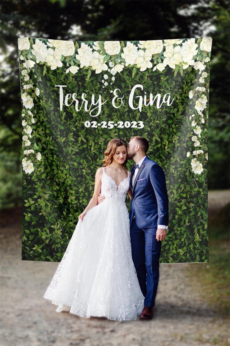 Custom Grass Wall Wedding Backdrop Fabric Greenery Reception - Etsy