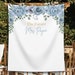 Future Mrs Backdrop, Powder Blue Bridal Shower Banner, Dusty Blue ...