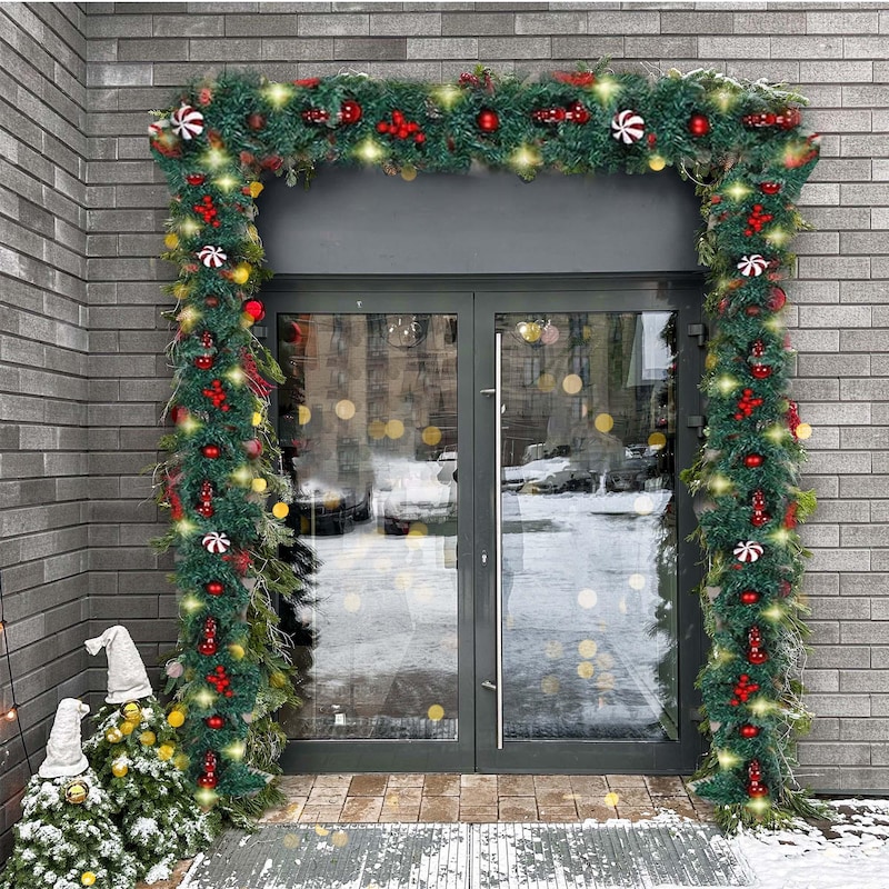 Christmas Door Garland - Etsy