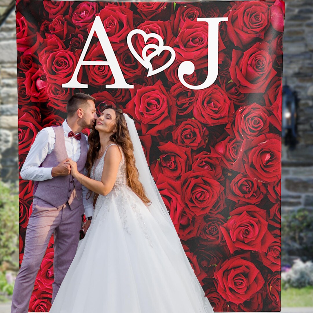 Rose Backdrop,wedding Backdrop for Reception, Floral Backdrop ...