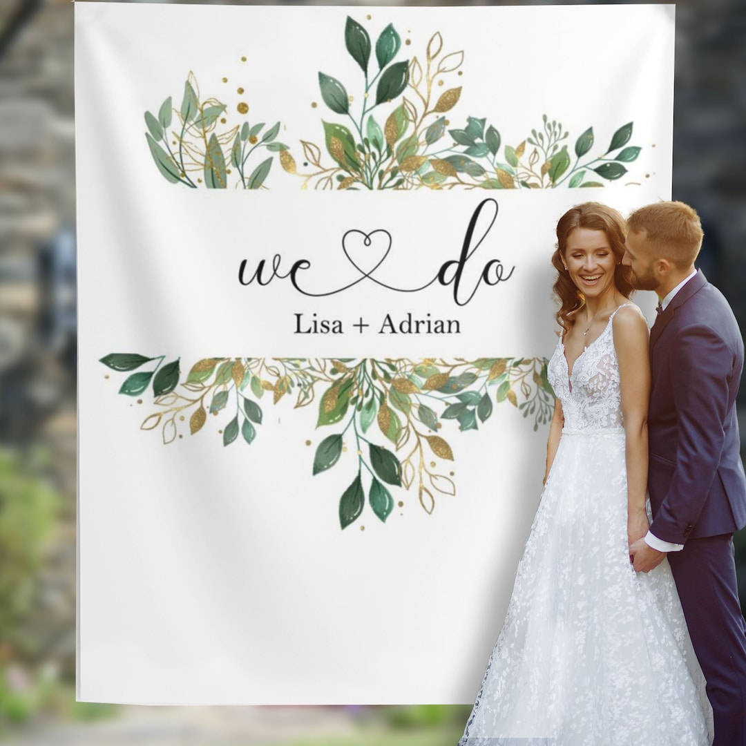 Wedding Backdrop Greenery Outdoor Wedding Backdrop Ideas, We Do ...
