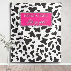 Last Rodeo Bachelorette Party Backdrop Bachelorette Banner Cowgirl Bach ...