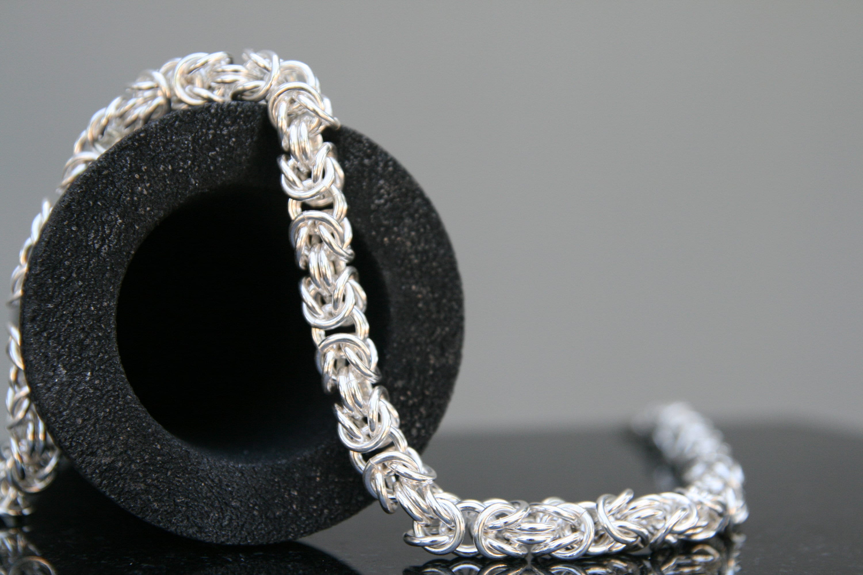 Byzantine Necklace 925 Sterling Silver Byzantine Royal Chain - Etsy