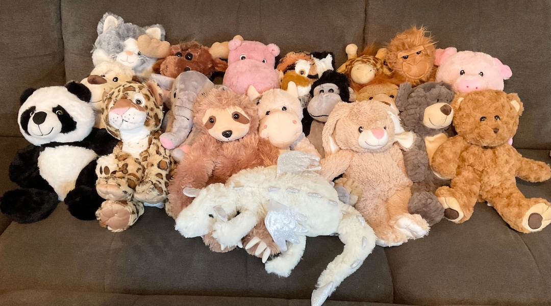 Weighted Stuffed Animal - Weighted Plush - Axolotl - Handmade Plushie ...